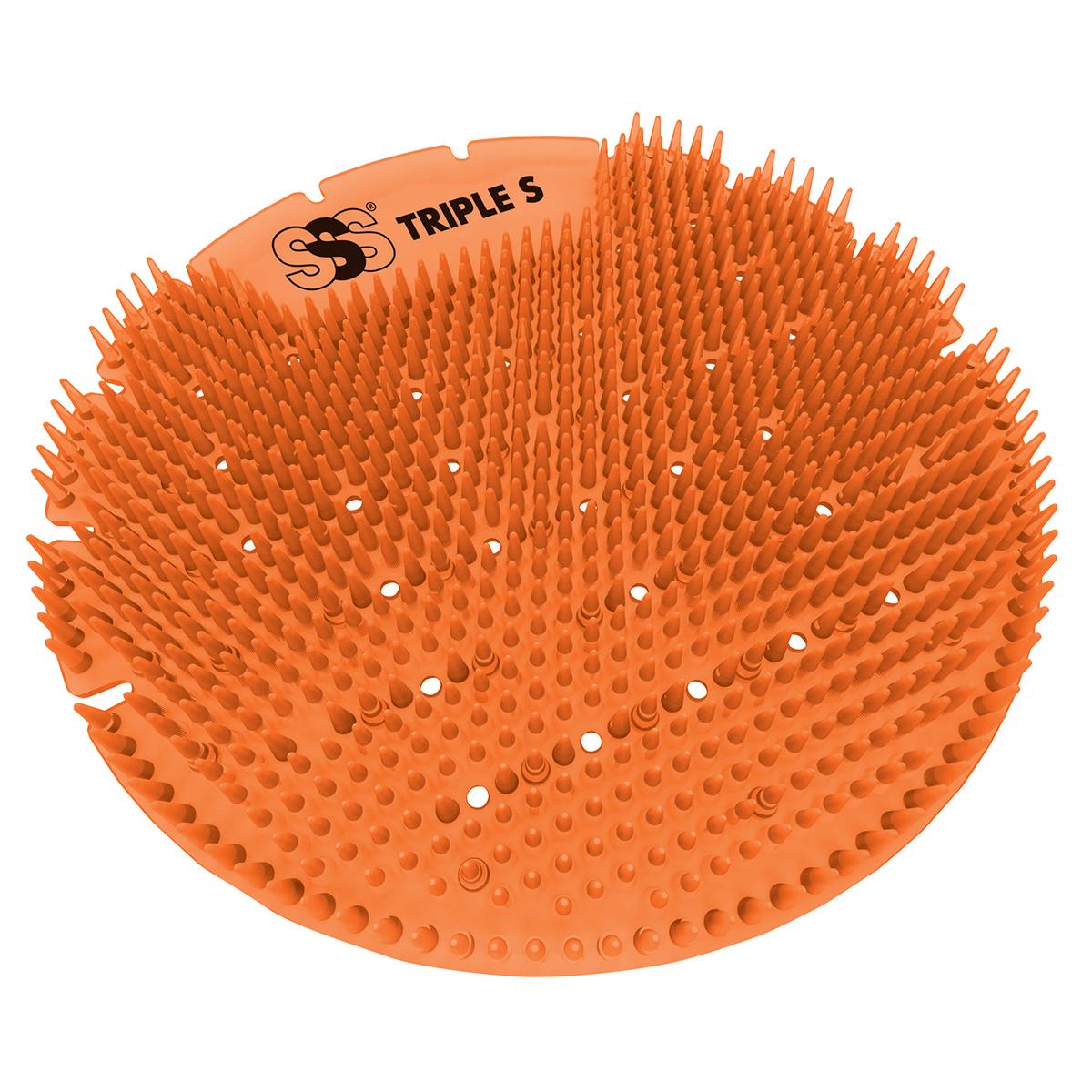 SSS Aura Premium Flat Urinal Screen Magnificent Mango, 6x10, 60/cs ...