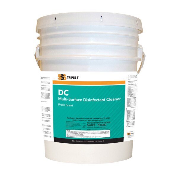 SSS Pleascent Neutra Shine Disinfectant, 5 gal., 1 pail | Triple S