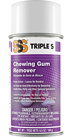 SSS Chewing Gum Remover, 6.5 oz., 12/cs | Triple S