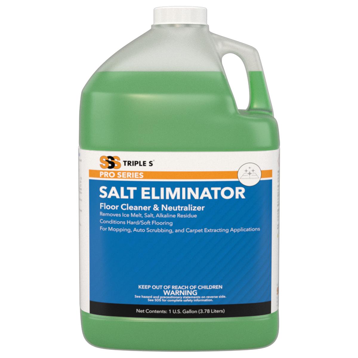 SSS Salt Eliminator Floor Cleaner & Neutralizer, 4/1 Gal.