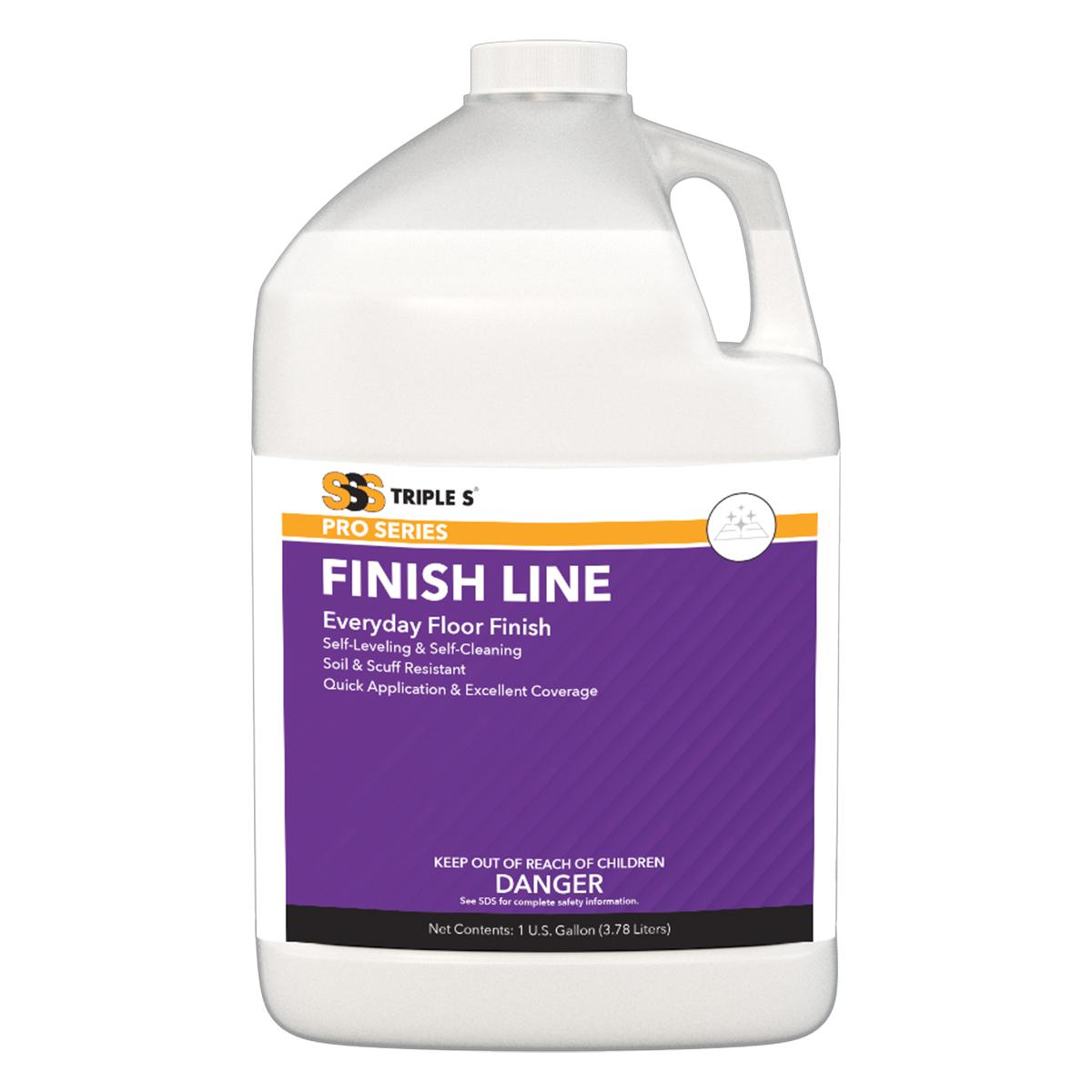 SSS Finish Line Everyday Floor Finish, 4/1 Gal.