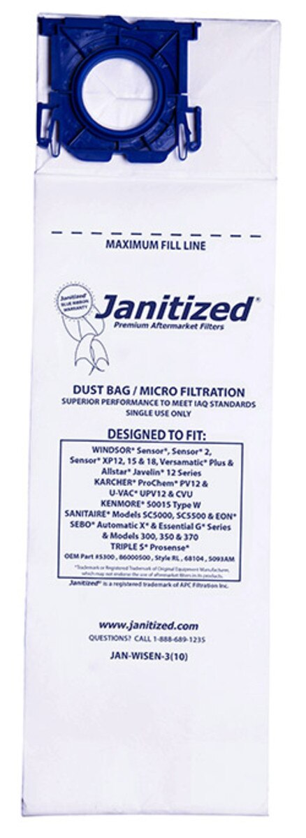 JAN-WISEN-3(10) Micro-Filter Bag, W